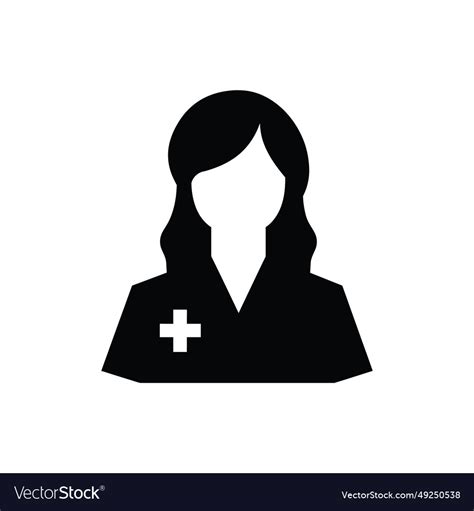 Home Health Aide Icon Royalty Free Vector Image