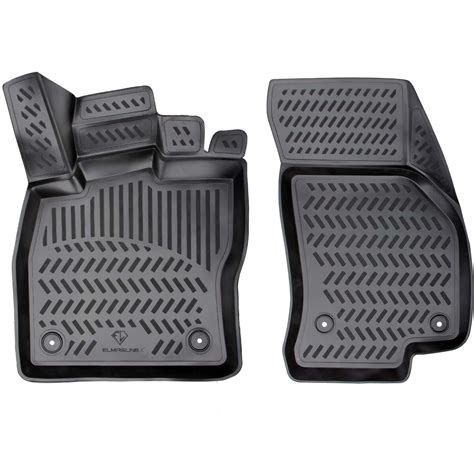 ELMASLINE 3D Gummimatten für RENAULT KANGOO 2008 2022 Vorne 2er