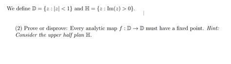 Solved We Define D Zz 0 2 ﻿prove