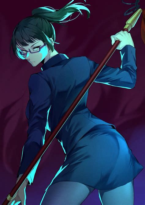 120 Maki Is So Hot Jjk･ﾟﾟ･⭑ Ideas Jujutsu Maki Anime