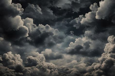 Premium Ai Image Black Clouds Background Clouds Background Ai Generated