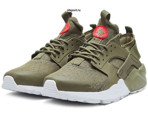 Nike Air Huarache Ultra Premium GS (Cargo Khaki/Light Bone/White)