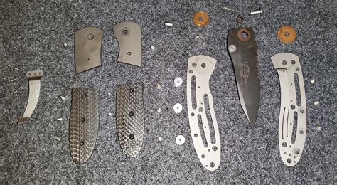 Microtech Lcc 2 Bolsters 2 Scales 2 Liners 2 Pb Washers 1 Wave