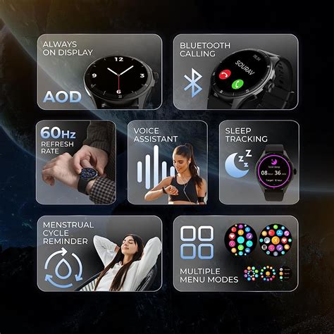 Buy Beatxp Vega Neo 143 Amoled Bluetooth Calling Smartwatch With 466