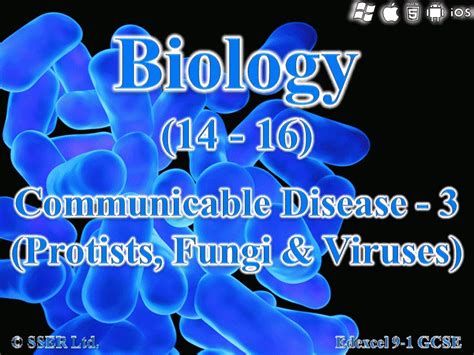 Communicable Disease Protist Fungus And Virus Sser Ltd Shop