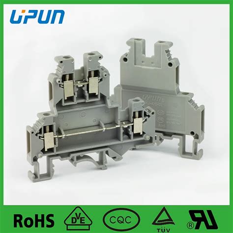 Upun Shanghai Screw Double Layer Terminal Block Ukj 4 2 2l Can Compare