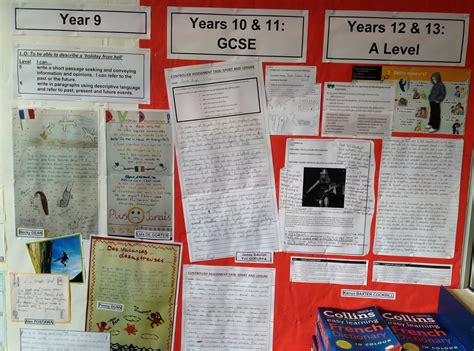Wis Modern Foreign Languages New Classroom Displays In Room 2