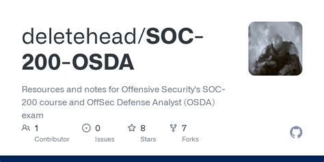 Github Deletehead Soc Osda Resources And Notes For Offensive