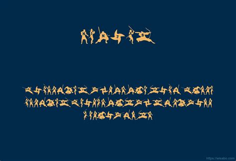 Ninjas Font Free Download Ttf Otf Wisabo Fonts