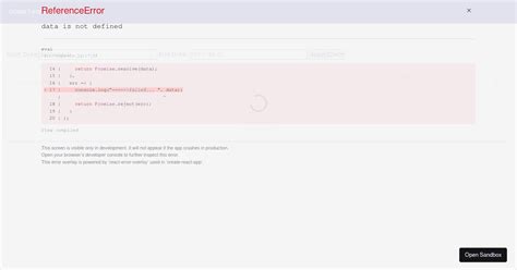 React Data Components Examples Codesandbox