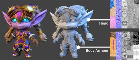 Artstation Hextech Poppy Login Screen League Of