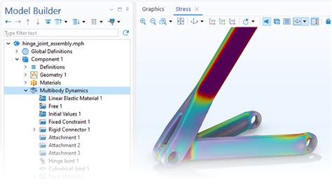 Analyze Multibody Systems With The Multibody Dynamics Module
