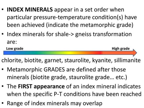 Ppt Measuring Metamorphic Intensity Metamorphic Grade Powerpoint