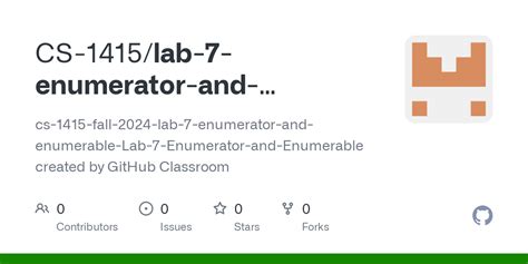 Github Cs Lab Enumerator And Enumerable Starlink Cs