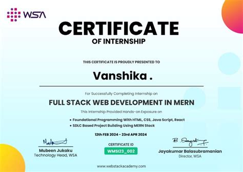vanshika chaudhary on linkedin webstackacademy mernstackdeveloper