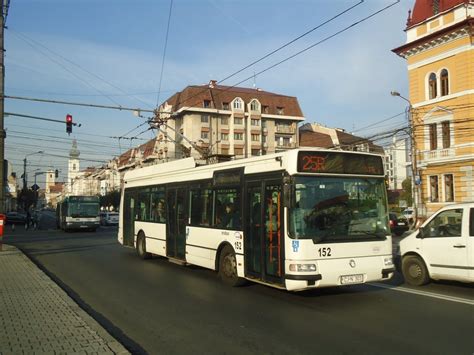 Ratuc Cluj Napoca Nr 152 CJ N 303 Irisbus Trolleybus Am 6