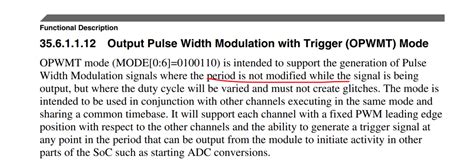 how to modify pwm period in opwmt mode for mpc5748g nxp community
