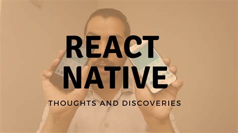 just completed my first react native app here is what i learnt by