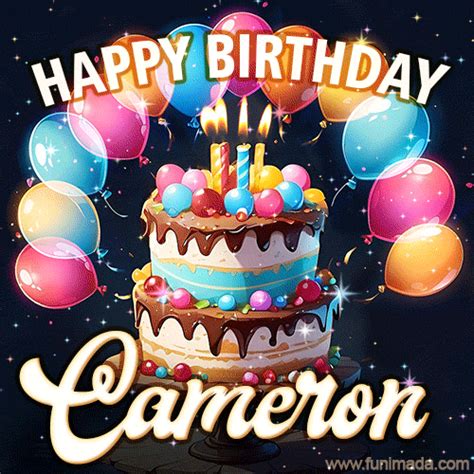 Happy Birthday Cameron S For Her Download On