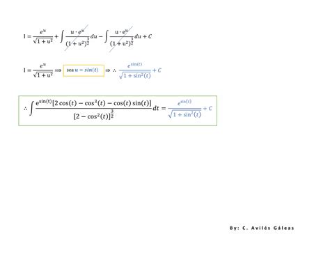 Integration Method By Parts Ppt