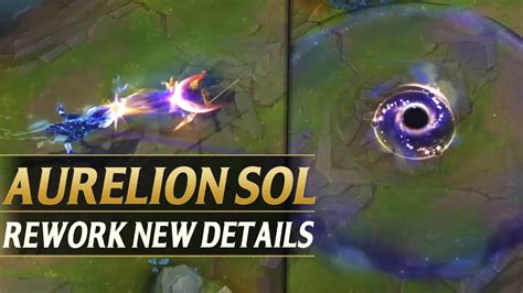 Aurelion Sol New Gameplay And Abilities Details League Of Legends Youtube