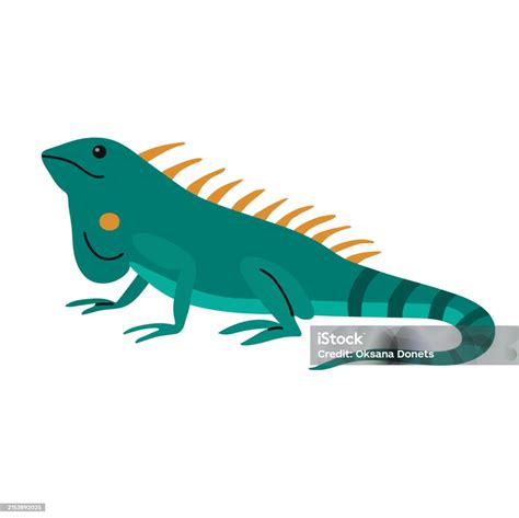 이구아나 아이콘 클립 아트 아바타 로고 타입 고립 된 벡터 일러스트 레이 션 가득 찬에 대한 스톡 벡터 아트 및 기타 이미지 가득 찬 개념 개념과 주제 Istock
