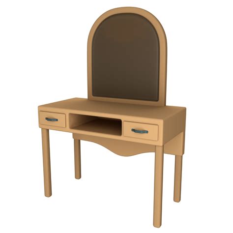 A Glamorous Vanity Table With Elegant Features 3d Render 48873891 Png