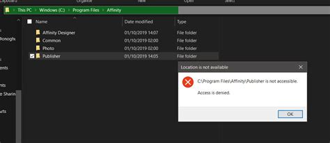 Install Setup Failure V1 Bugs Found On Windows Affinity Forum