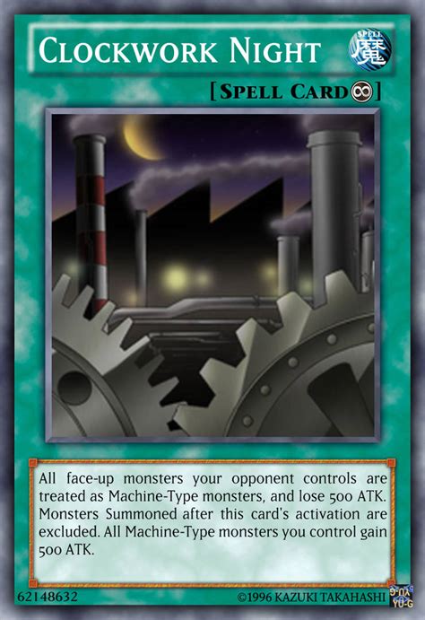 Clockwork Night Yu Gi Oh Custom Card Fixed By The Kc Express On Deviantart