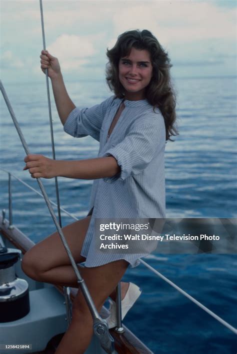 Brooke Shields Appearing In The Abc Tv Movie Wet Gold News Photo