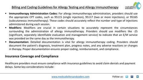 PPT Billing And Coding Guidelines For Allergy Testing And Allergy