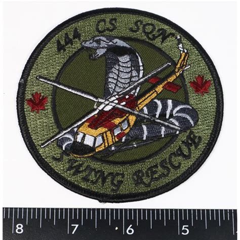 526 444 Cs Sqn 5 Wing Rescue Helicopter Patch
