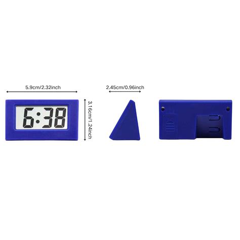 Mini Car Clock Auto Car Truck Dashboard Time Vehicle Electronic Digital