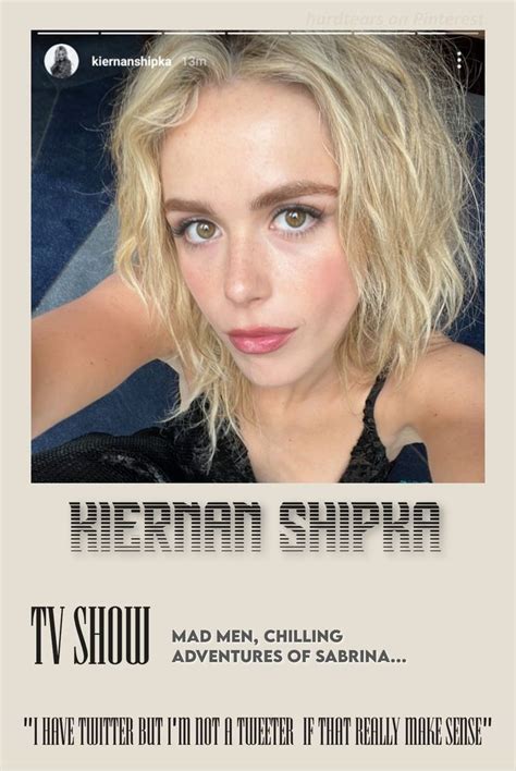 Kiernan Shipka Poster Kiernan Shipka Jenna Ortega Sabrina Carpenter