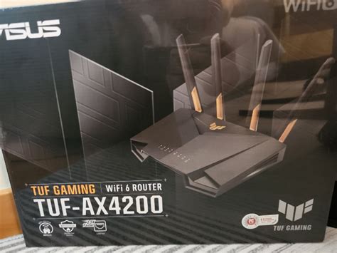 Asus Tuf Gaming Wifi 6 Router Tuf Ax 4200 電腦＆科技 電腦周邊及配件 Wifi及上網相關產品