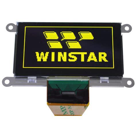 Winstar Weo012832alpp3n00000 128x32 Yellow Oled Chip On Glass Graphic