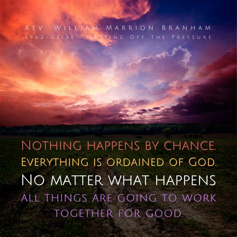 Nothing Happens By Chance Media The Promised Word Touching