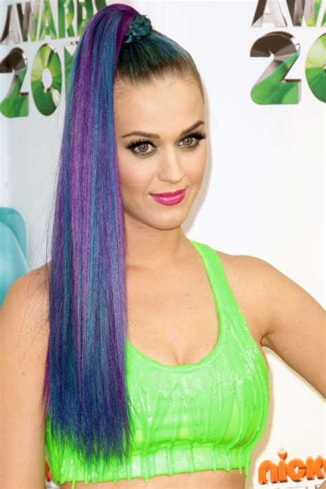 Pelo De Colores Katy Perry Se Atreve Con Todo