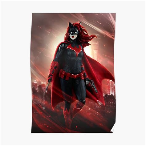 Batwoman Poster For Sale By Marseptica Redbubble
