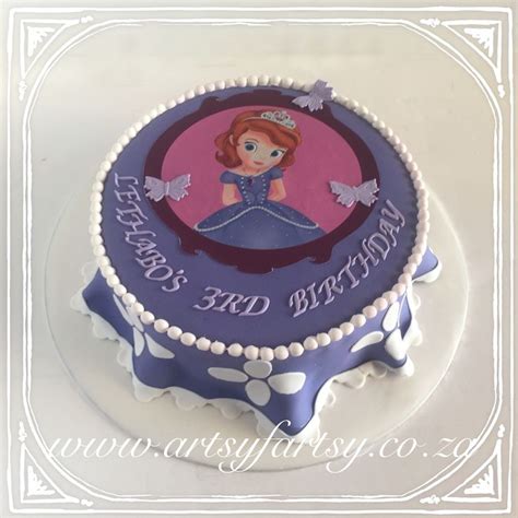 Sofia The First Edible Picture Cake Sofiathefirstediblepicturecake