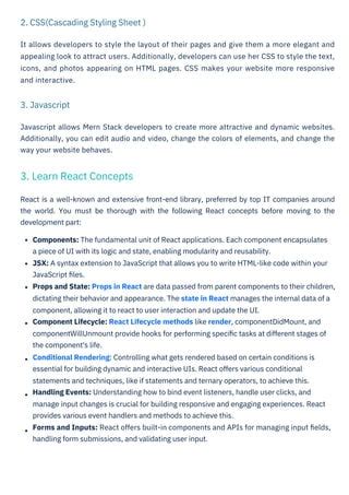 MERN Stack Roadmap For Beginner PDF By ScholarHat PDF