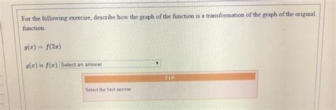 solved for the following exercise use the graph of the