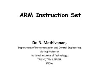 Arm Instruction Set PDF Programming Languages Computing