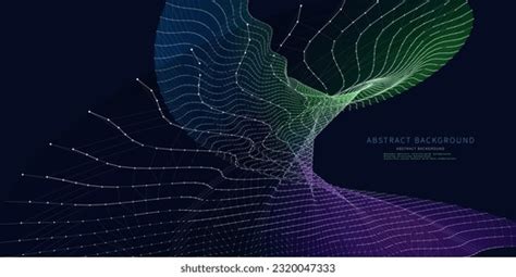 Abstract Background Color Wireframe White Grid Stock Vector Royalty Free Shutterstock