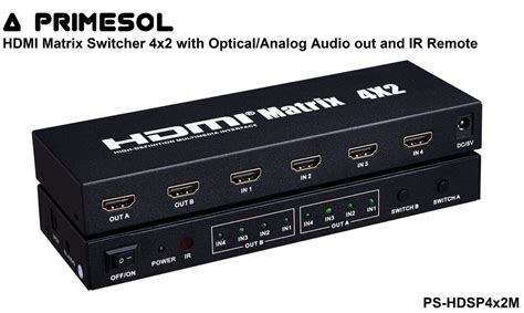 HDMI Matrix Switch X With IR Primesol PS HDSP X M At Piece HDMI Switch In New Delhi