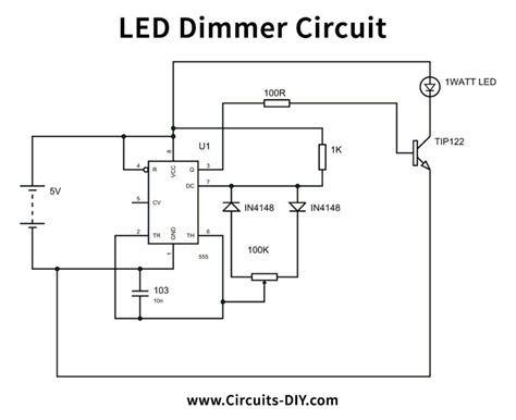 Light Dimmer Schematic Diagram