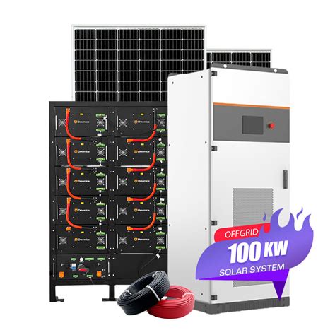 100kw Off Grid Solar System Energy Dawnice