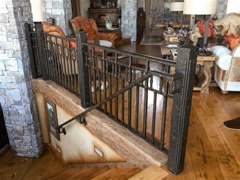 Custom Metal Handrails Stair Designs