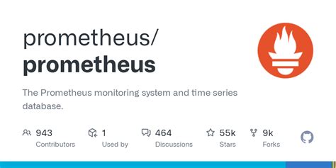 Github Prometheus Prometheus The Prometheus Monitoring System And Time Series Database