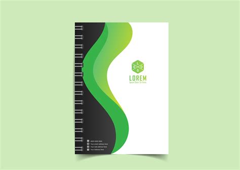 Notebook Cover Design Template Graphic By Ju Design Creative Fabrica